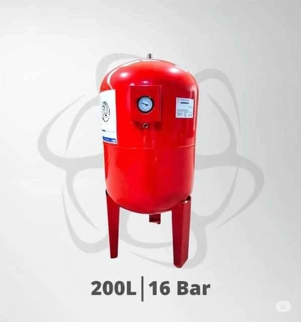 APESPA Stainless Steel Pressure Tank – 200 Liters, 16 Bar